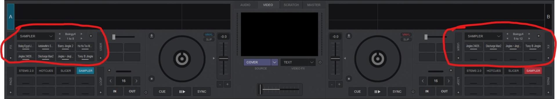 VirtualDJ - Sample triggering has changed since VDJ updated to v2025 b8472